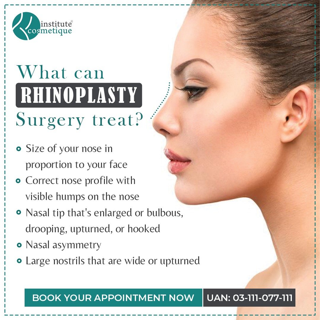 Nose Reshaping(Rhinoplasty)in Lahore, Islamabad, Karachi, Pakistan